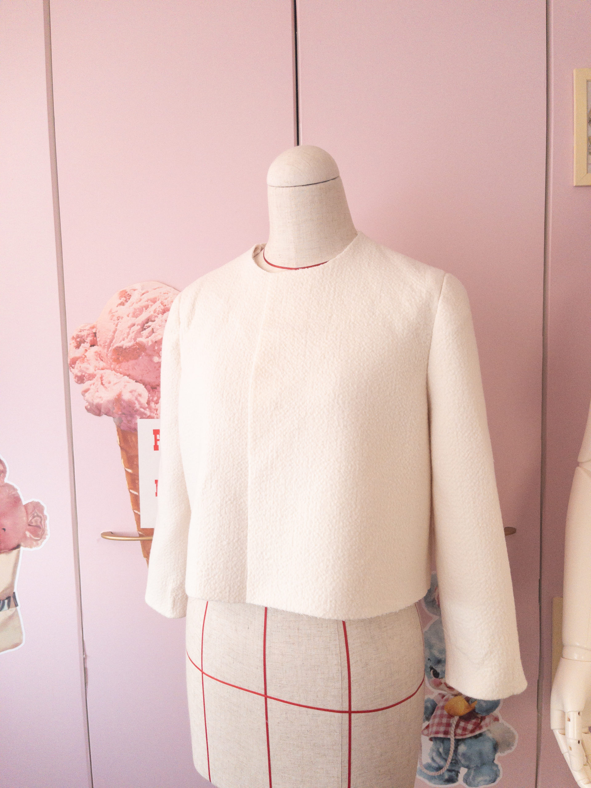 ショート丈のコート作り | SewGirly